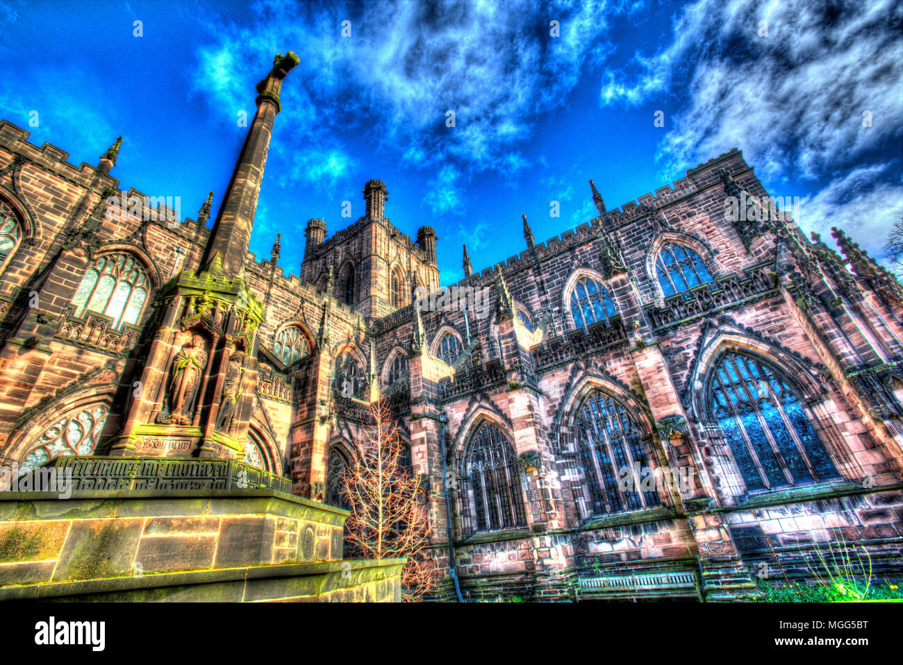Chester cathedral nave hi-res stock photography and images - Alamy