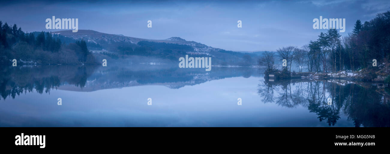 Burrator Resevoir, Dartmoor National Park, Devon Stock Photo - Alamy