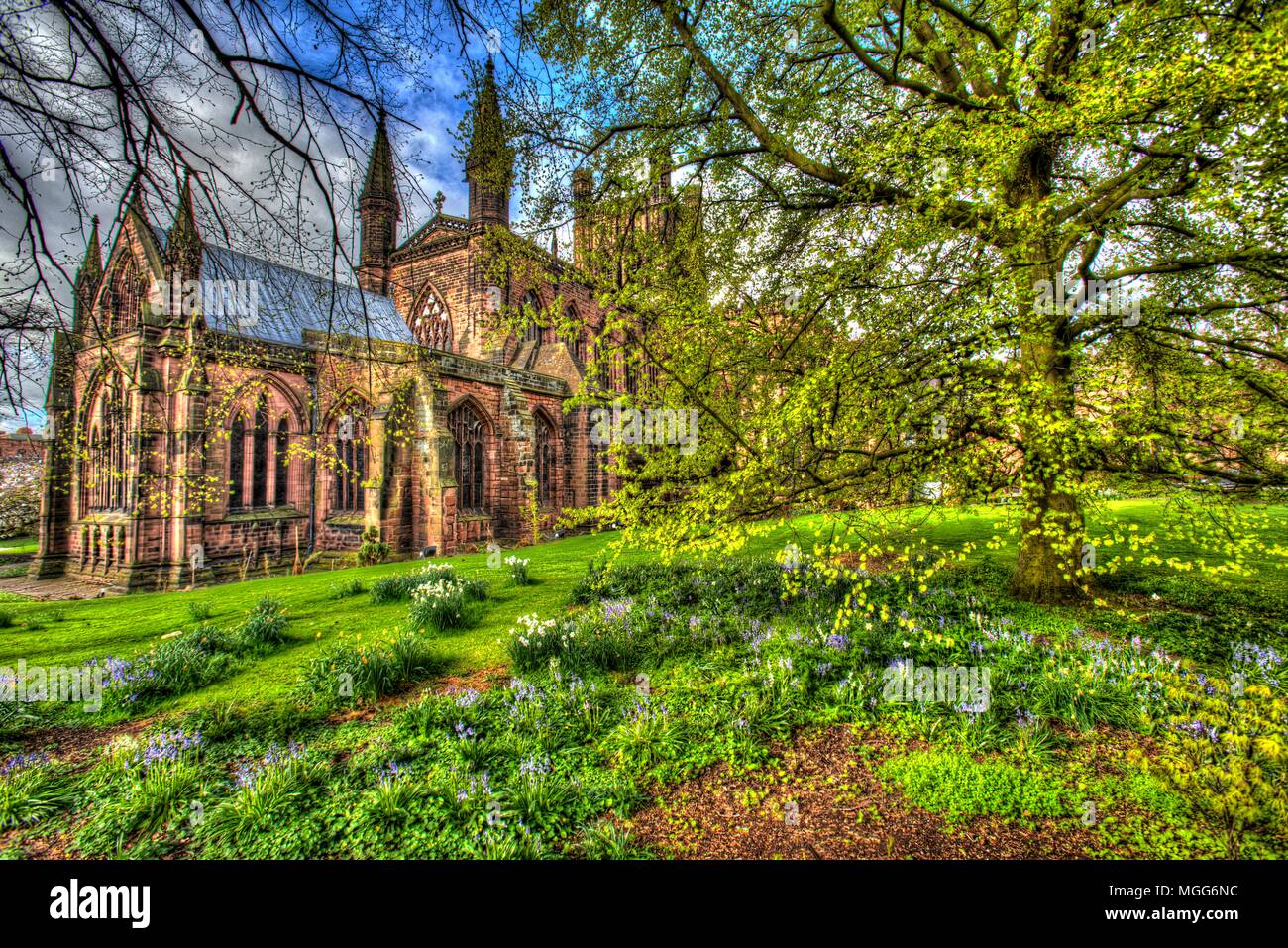Monastery garden blessed city hi-res stock photography and images - Alamy
