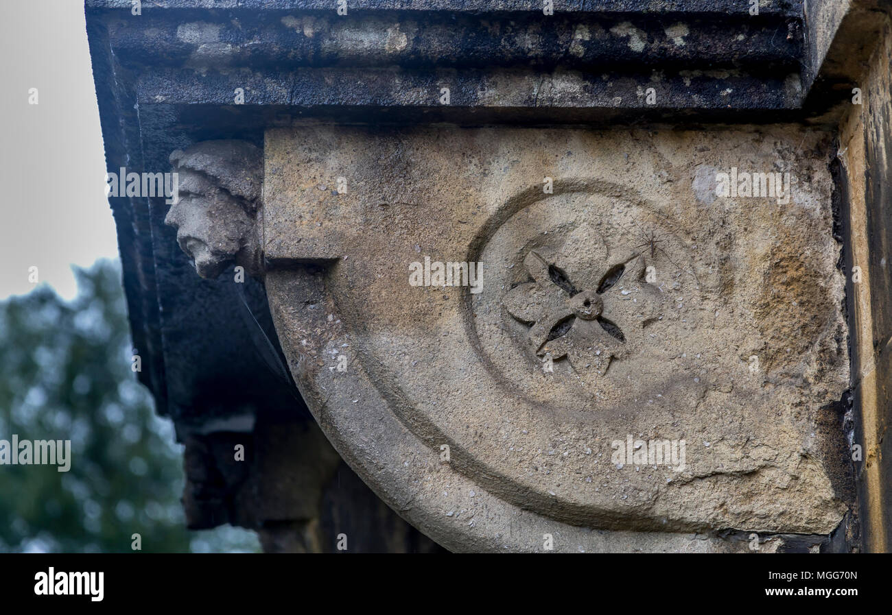 Hand carved limestone male head corbel add architectural decoration and ...