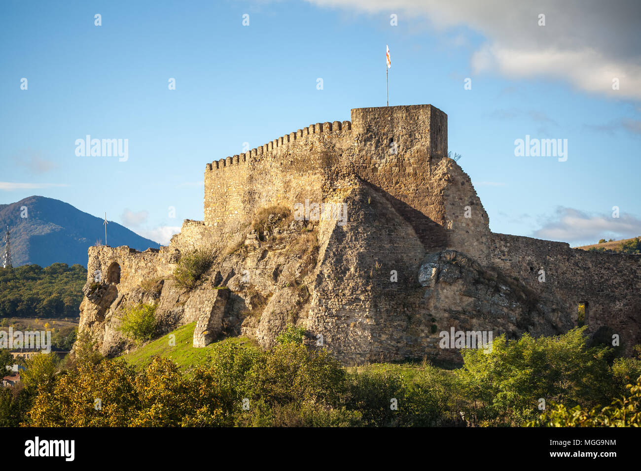 medieval Fortress in Surami town in Shida Kartli region, Georgia Stock ...