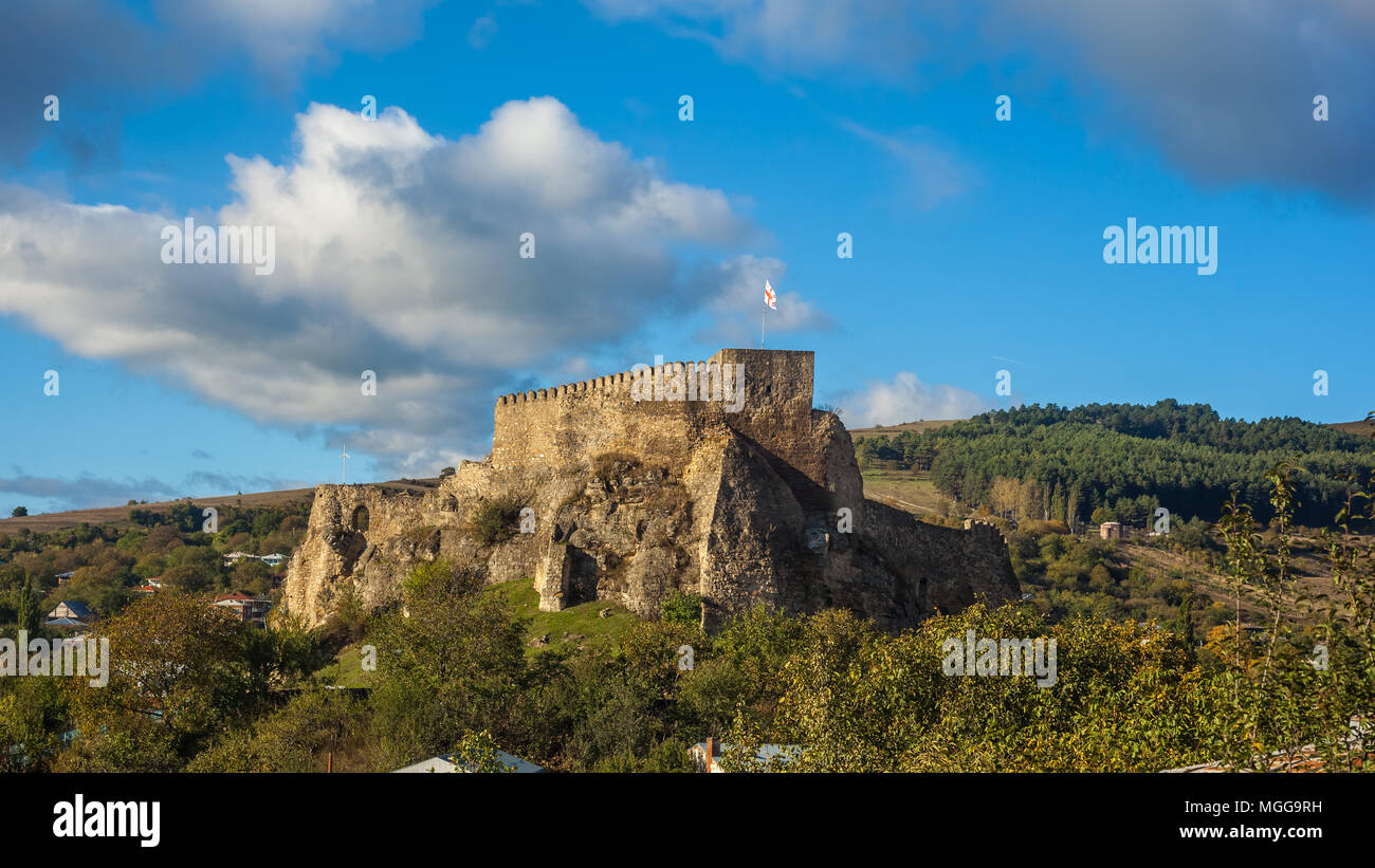 medieval Fortress in Surami town in Shida Kartli region, Georgia Stock ...