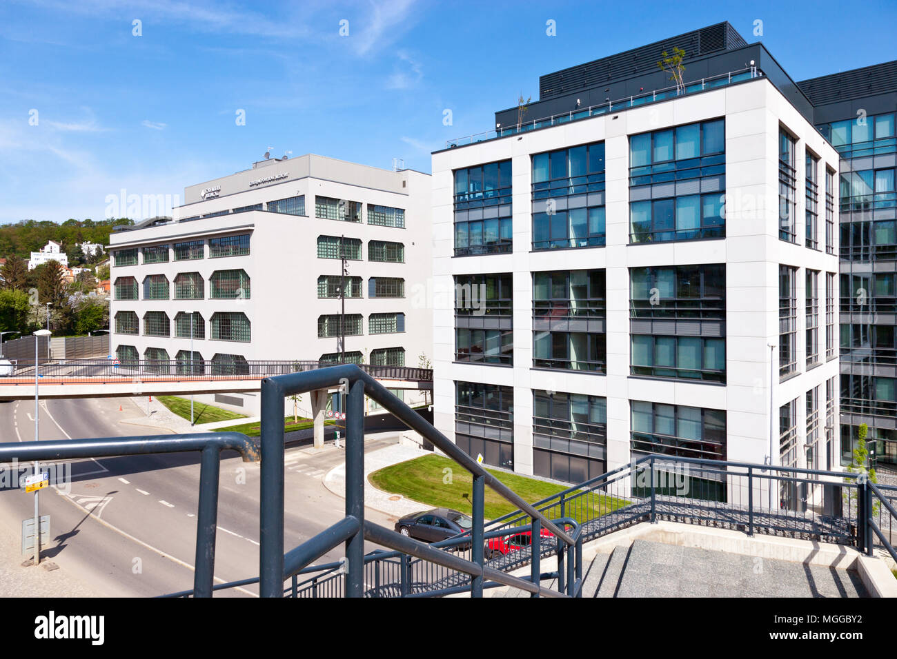 Waltrovka, administrative complex Aviatica (2010, Cigler Marani ...