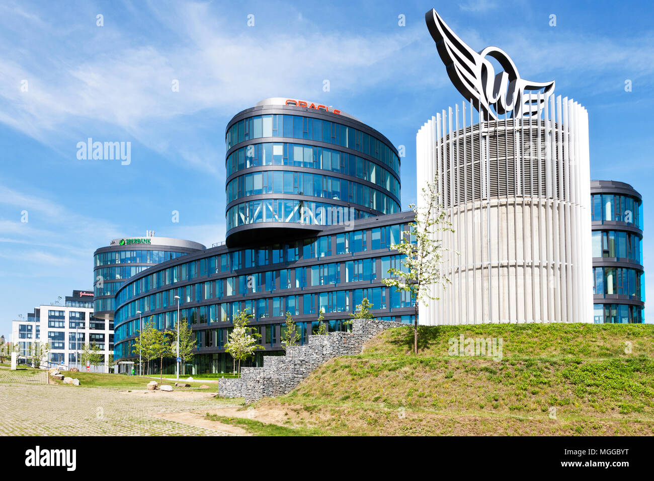 Waltrovka, administrative complex Aviatica (2010, Cigler Marani ...