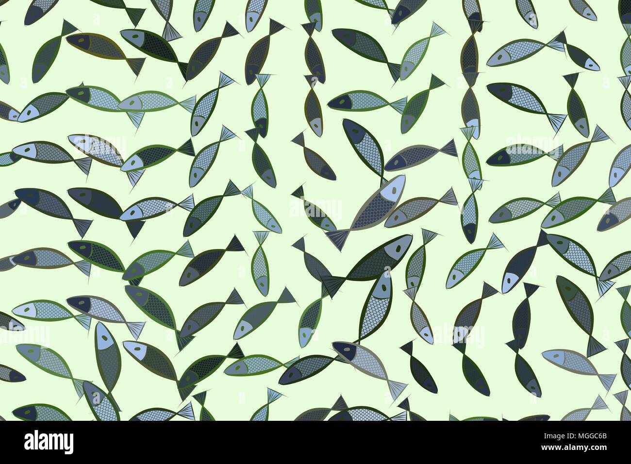 Illustrations of fish. Good for web page, wallpaper, graphic design ...