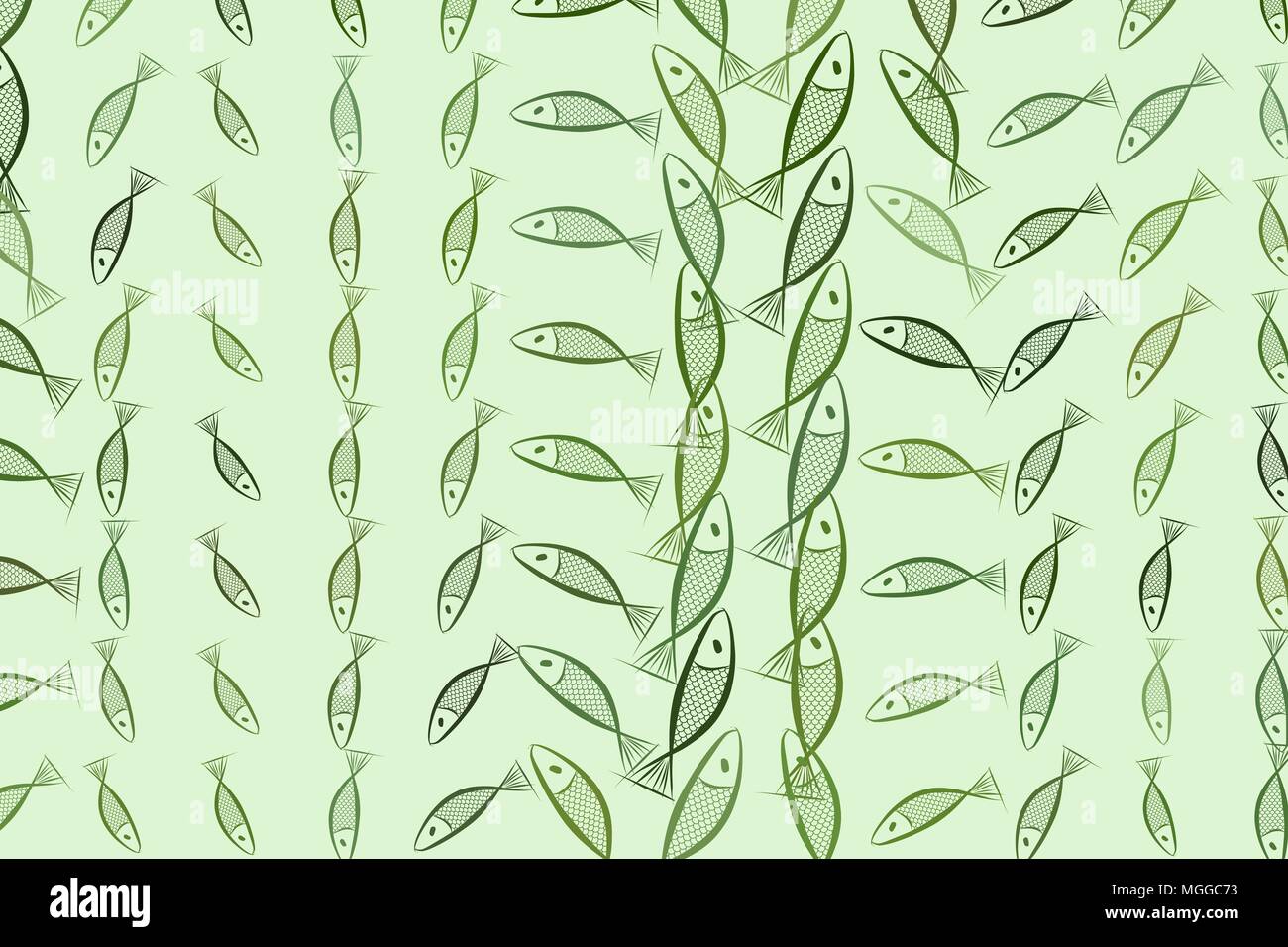 Illustrations of fish. Good for web page, wallpaper, graphic design ...