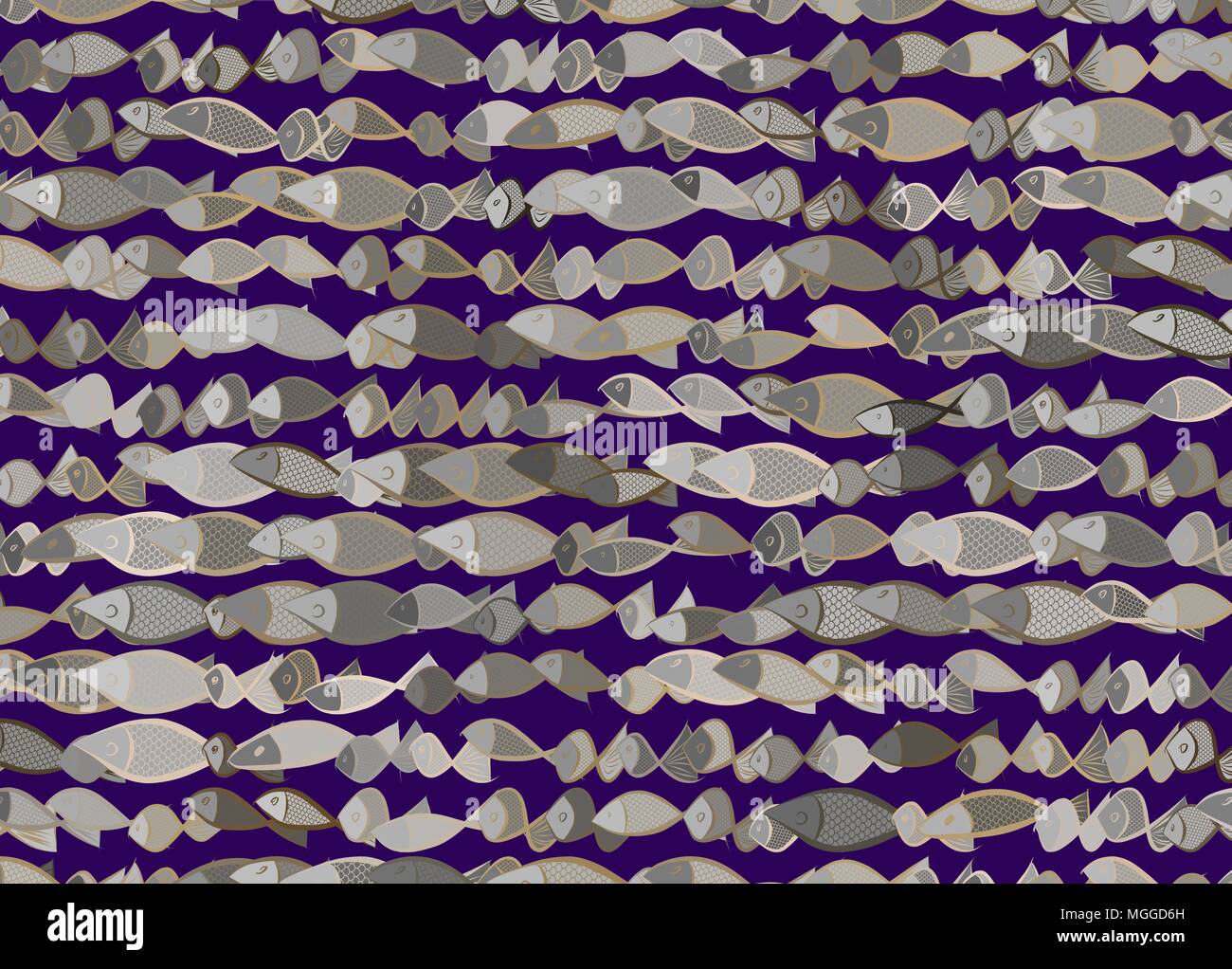 Illustrations of fish. Good for web page, wallpaper, graphic design ...