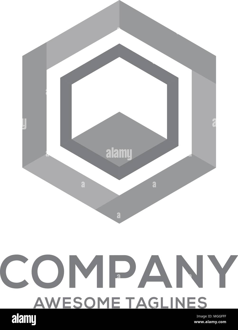 Red color logo template Stock Vector Images - Alamy