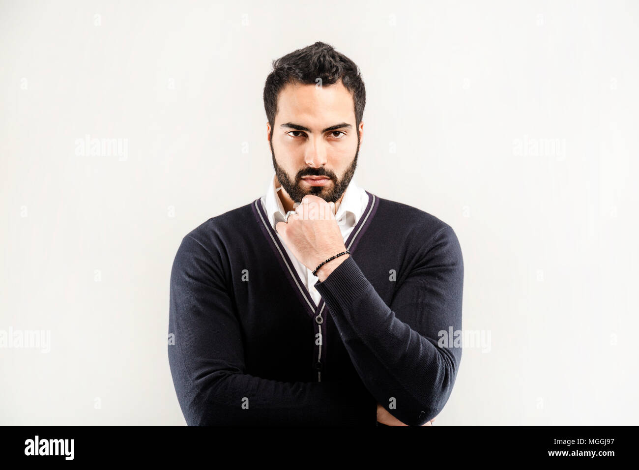 The Thinking Man Stock Photo - Alamy