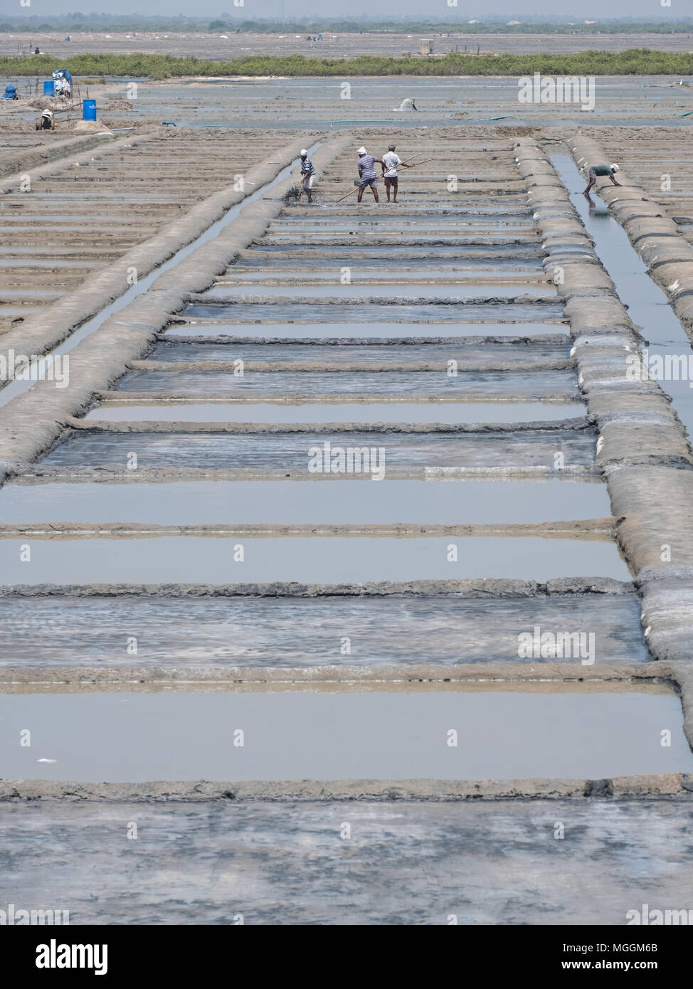 Saline pits hi-res stock photography and images - Alamy