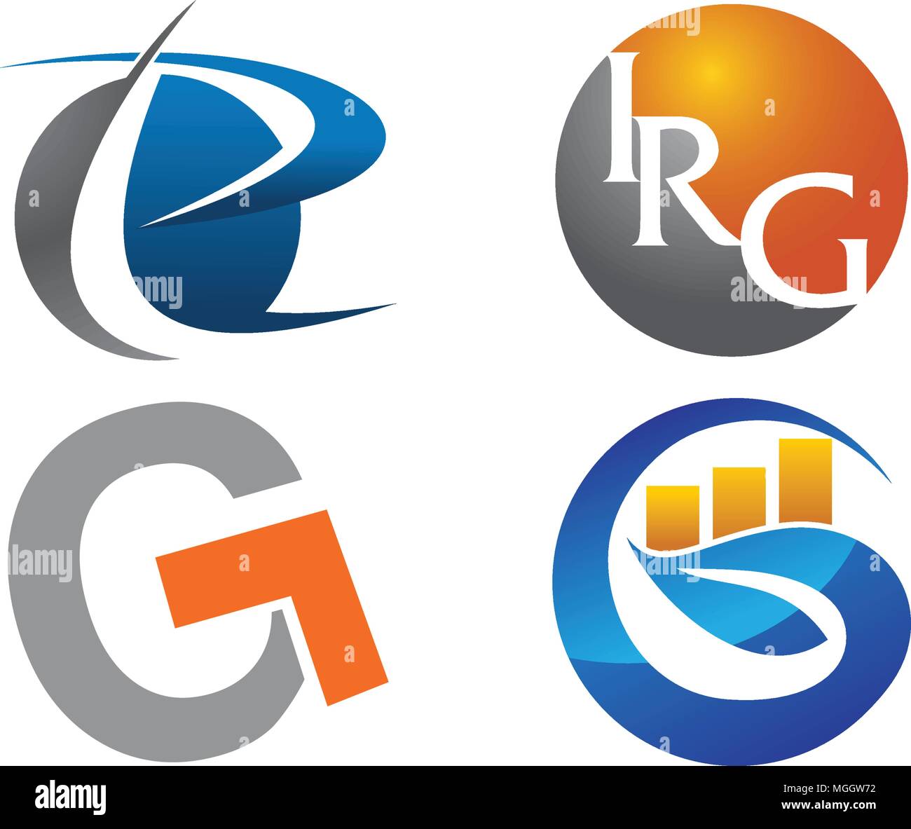 Logotype Modern Template Set Stock Vector Image & Art - Alamy