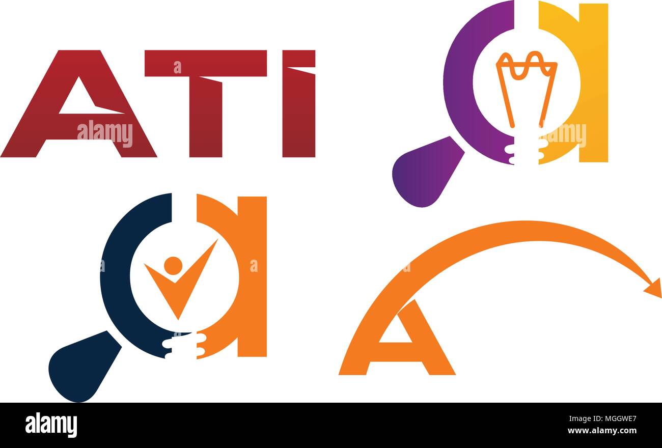 Logotype Modern Template Set Stock Vector Image & Art - Alamy