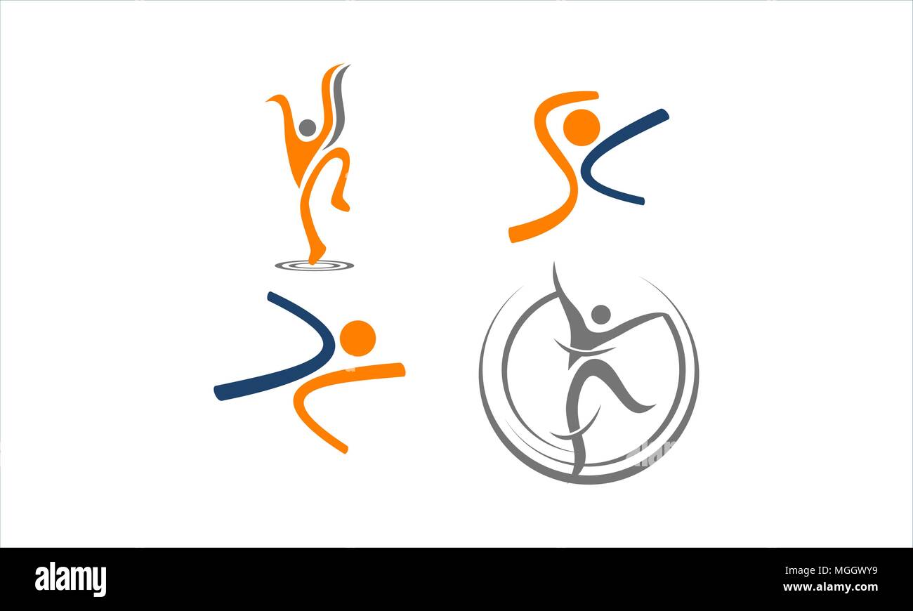 Fitness Center Dance Set Stock Vector Image & Art - Alamy