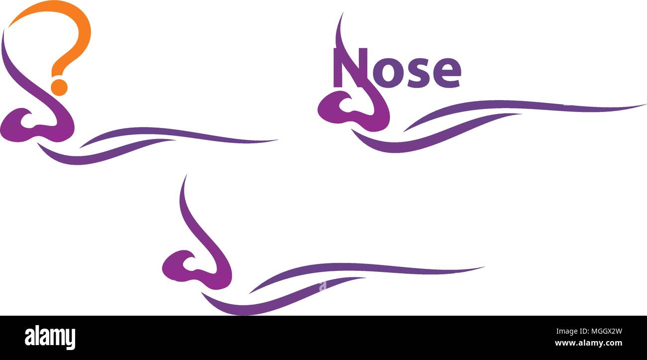 Nose Care Template Set Stock Vector Image & Art - Alamy