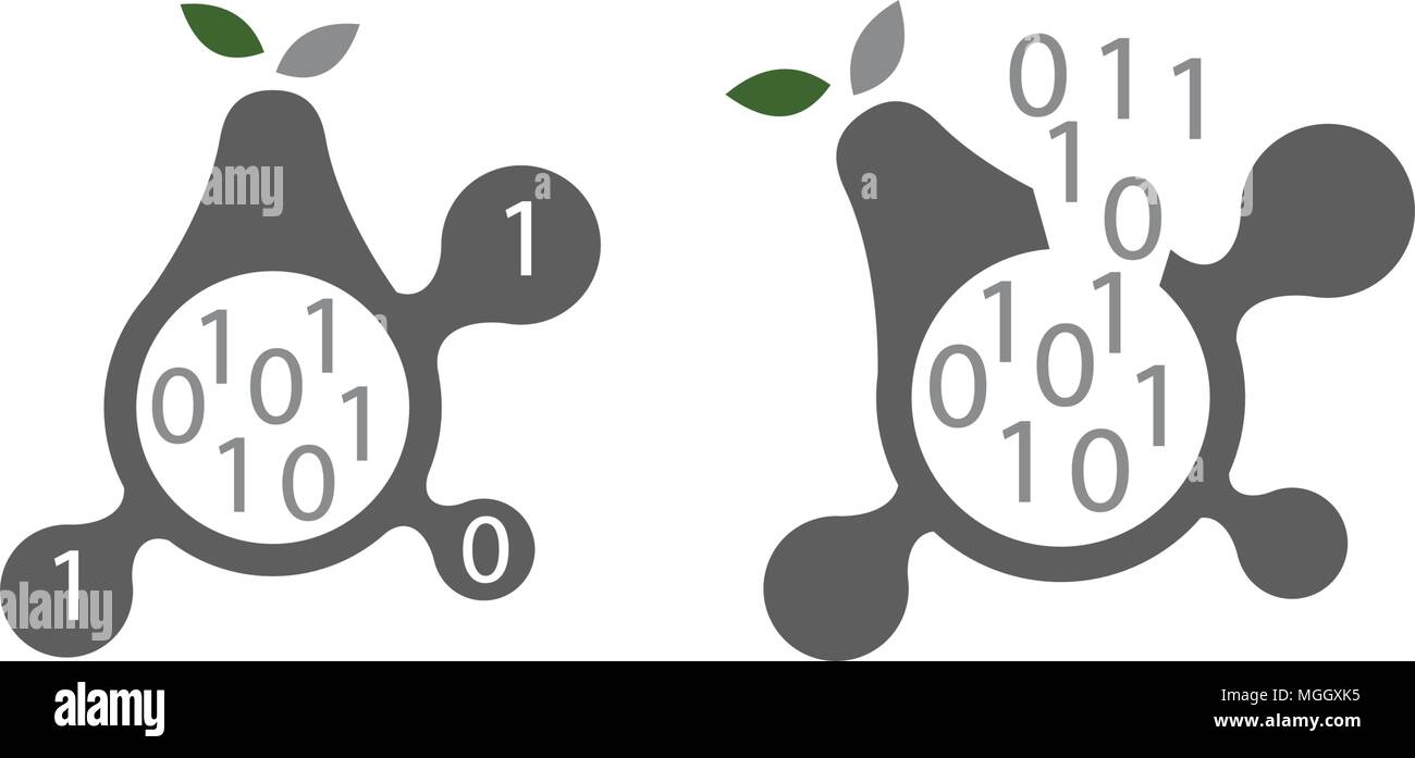 Pear Program Code Connection Set Stock Vector Image & Art - Alamy