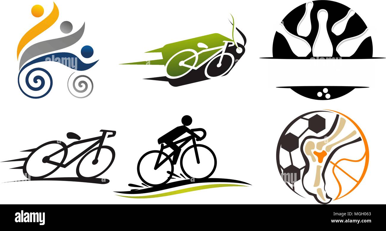 Sport Vector Template Set Stock Vector Image & Art - Alamy