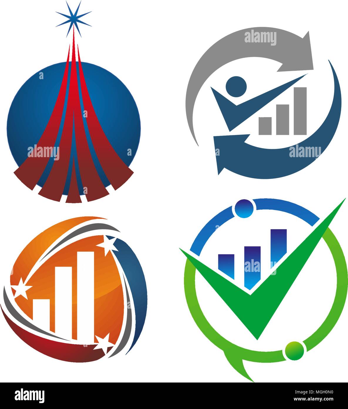 Business Success Service Set Stock Vector Image & Art - Alamy