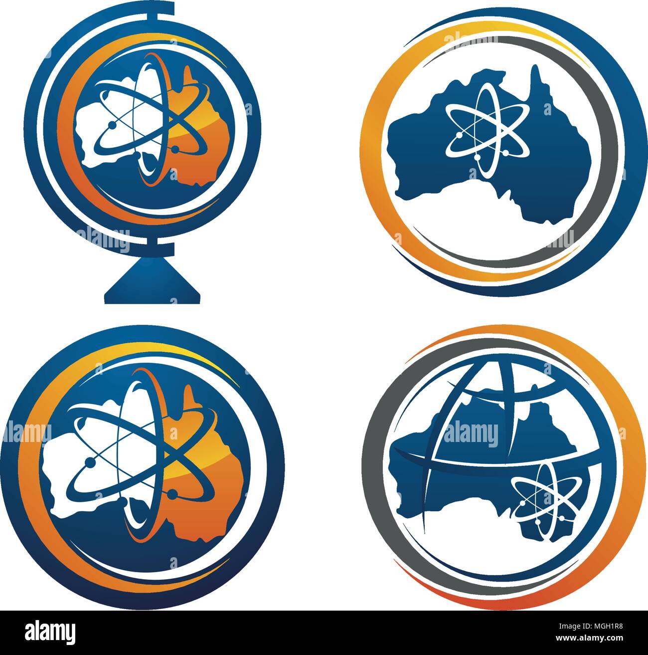 Australia Technology and Science Set Stock Vector Image & Art - Alamy