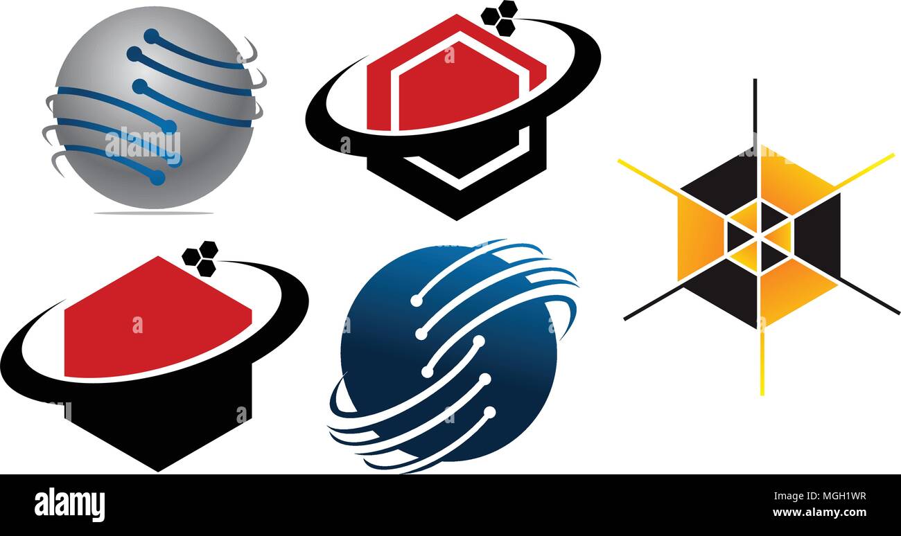 IT Technology Transfer Set Stock Vector Image & Art - Alamy
