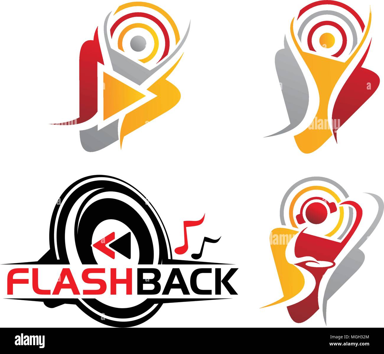 Sound Service Production Set Stock Vector Image & Art - Alamy