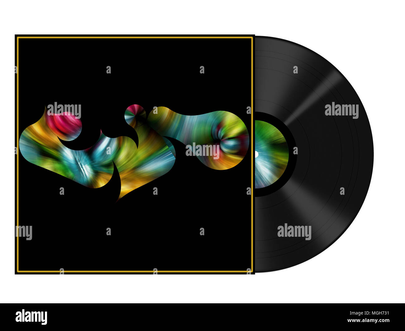 Retro style vinyl record hi-res stock photography and images - Alamy