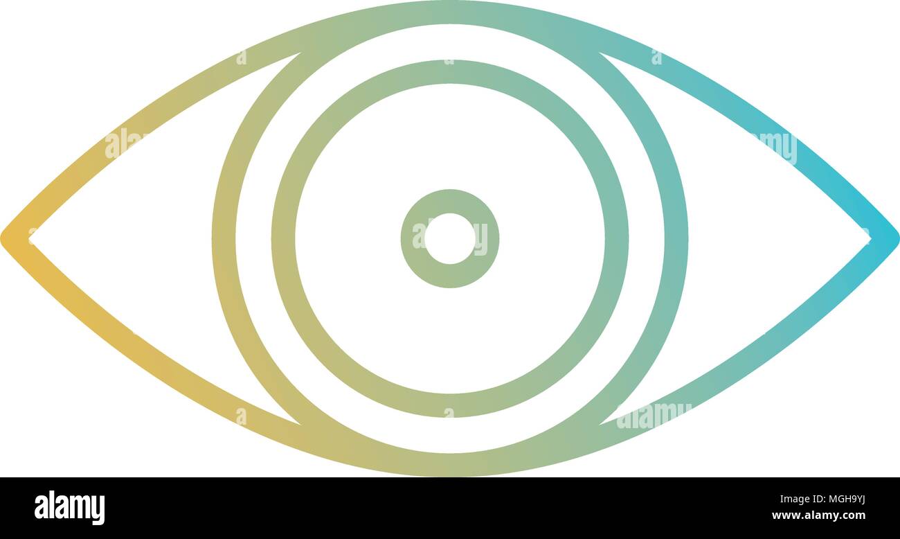 human eye isolated icon Stock Vector Image & Art - Alamy