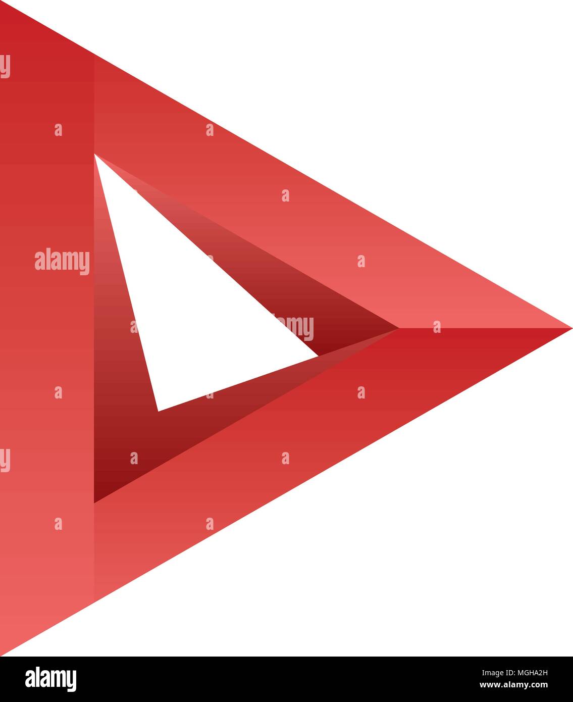 business emblem with triangular shape Stock Vector Image & Art - Alamy