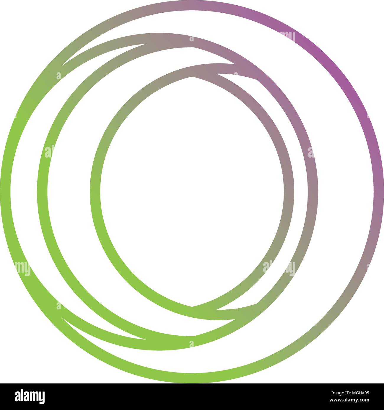 business emblem with circular shape Stock Vector Image & Art - Alamy