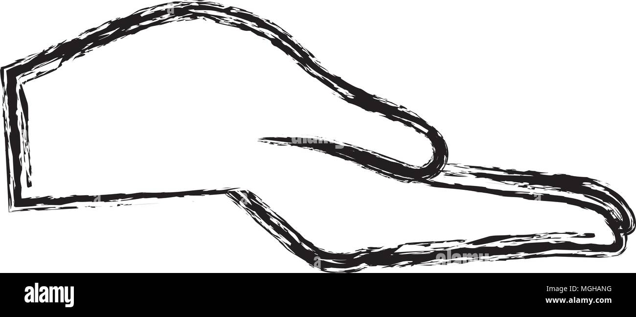 hand human receiving icon Stock Vector Image & Art - Alamy