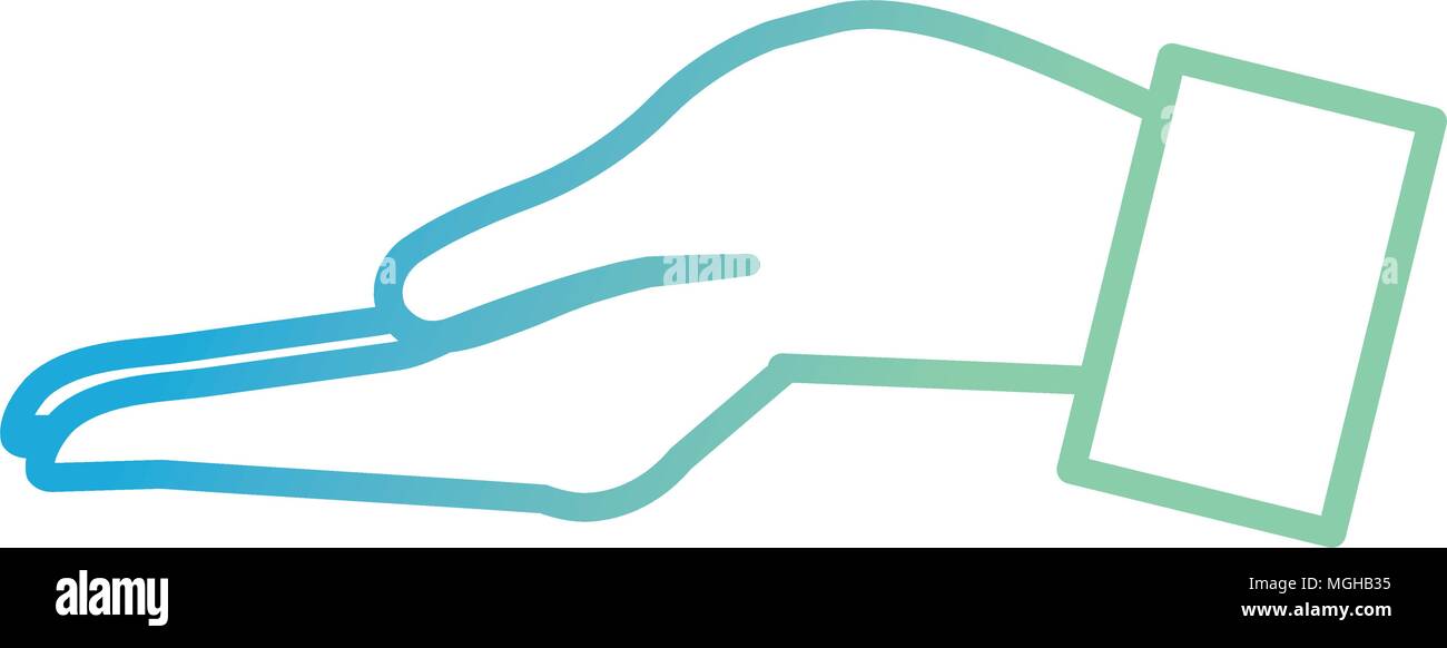 hand human receiving icon Stock Vector Image & Art - Alamy