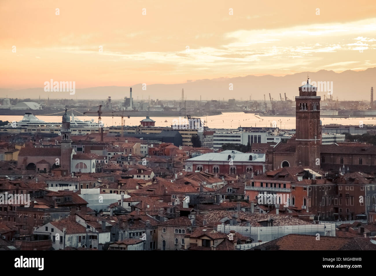 Venice city, Venezia architecture, and canals in Italy, cityscape ...