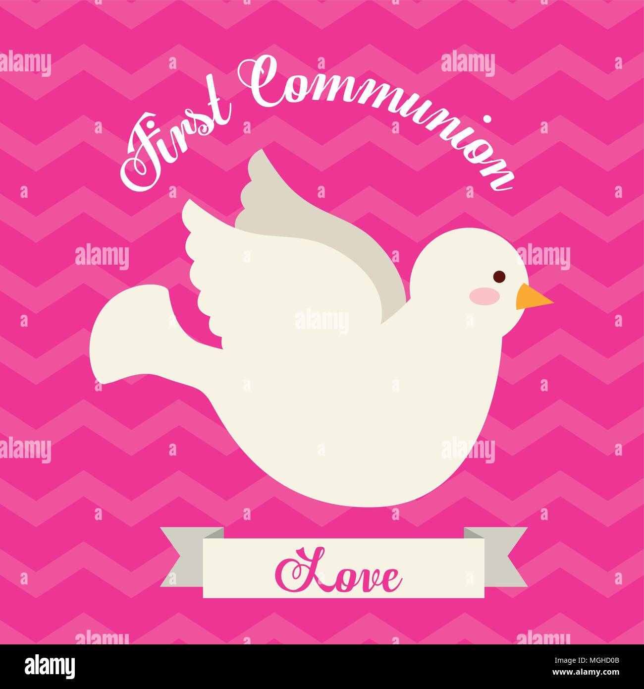 first communion design, vector illustration eps10 graphic Stock Vector ...