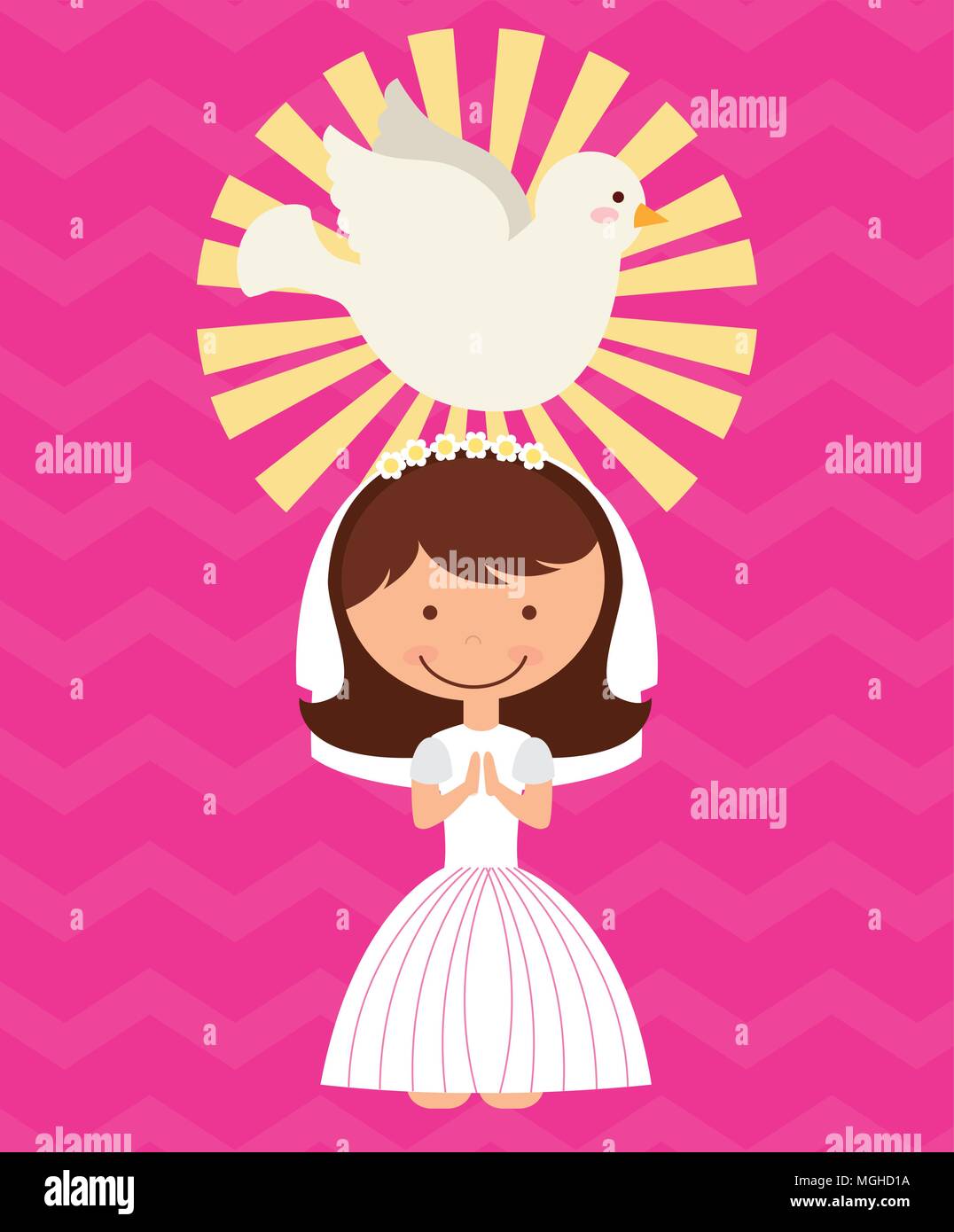 First holy eucharist banner hi-res stock photography and images - Alamy