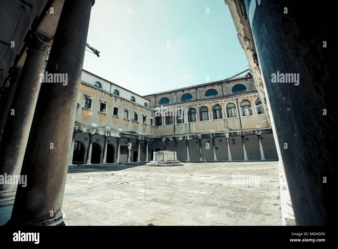 Architecture and historical buildings in Venice, Venezia, Italy ...