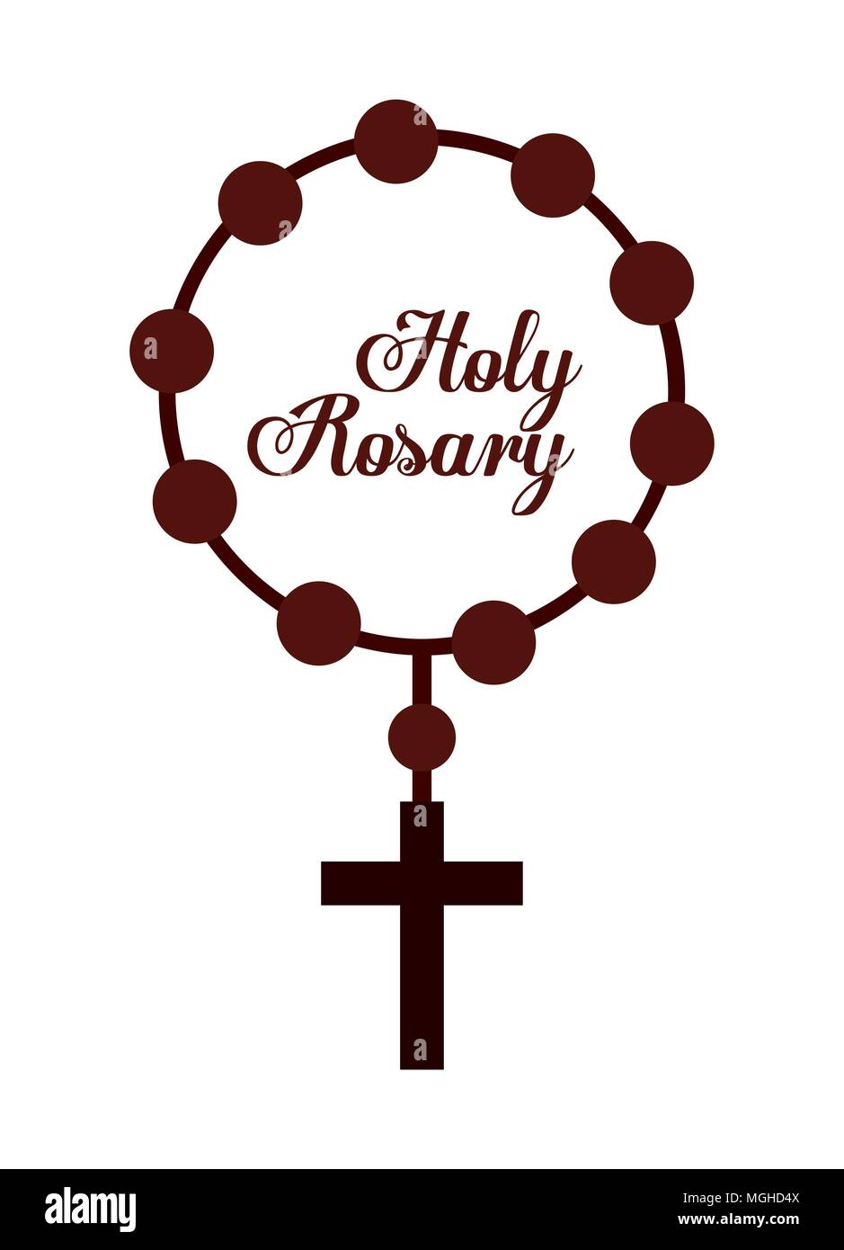 Catholic religion design, vector illustration eps10 graphic Stock ...