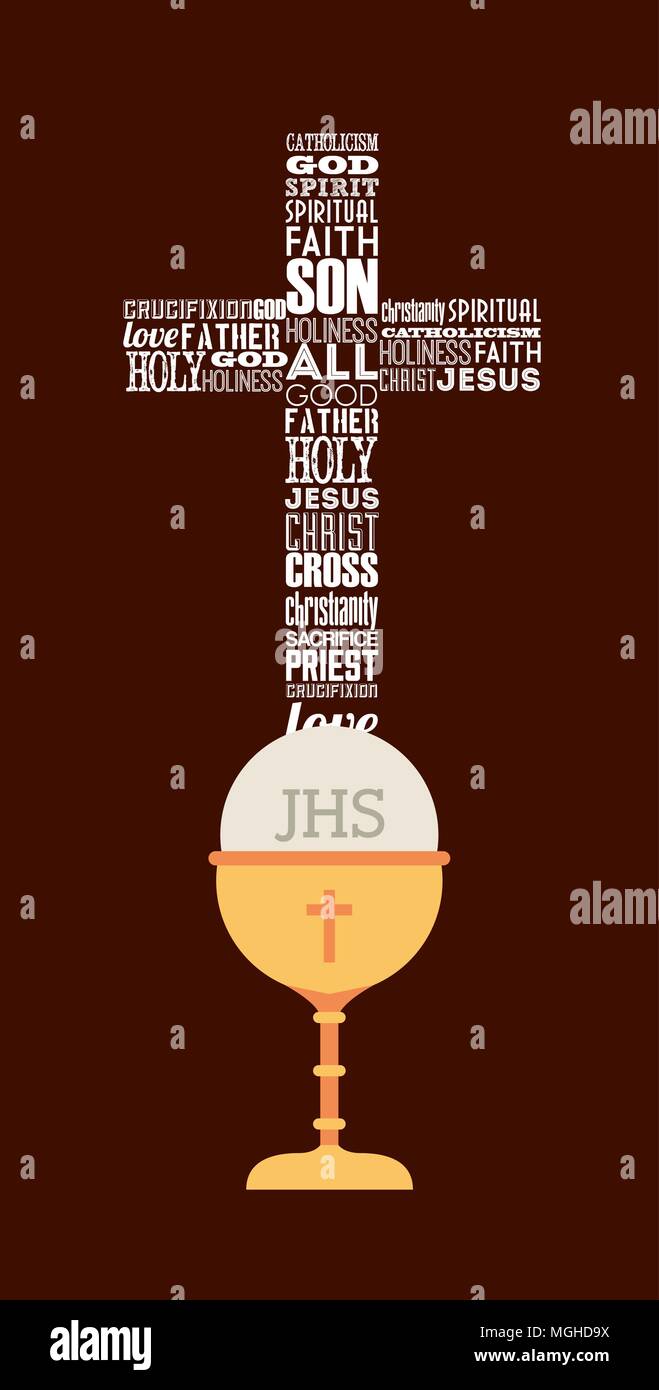 First communion jhs icon hi-res stock photography and images - Alamy