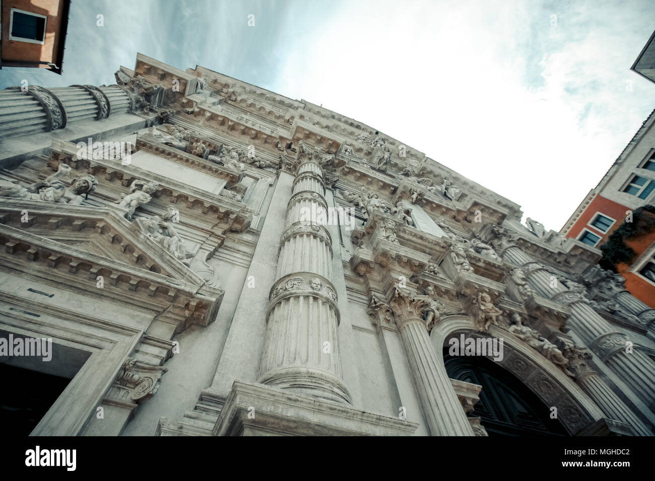 Architecture and historical buildings in Venice, Venezia, Italy ...
