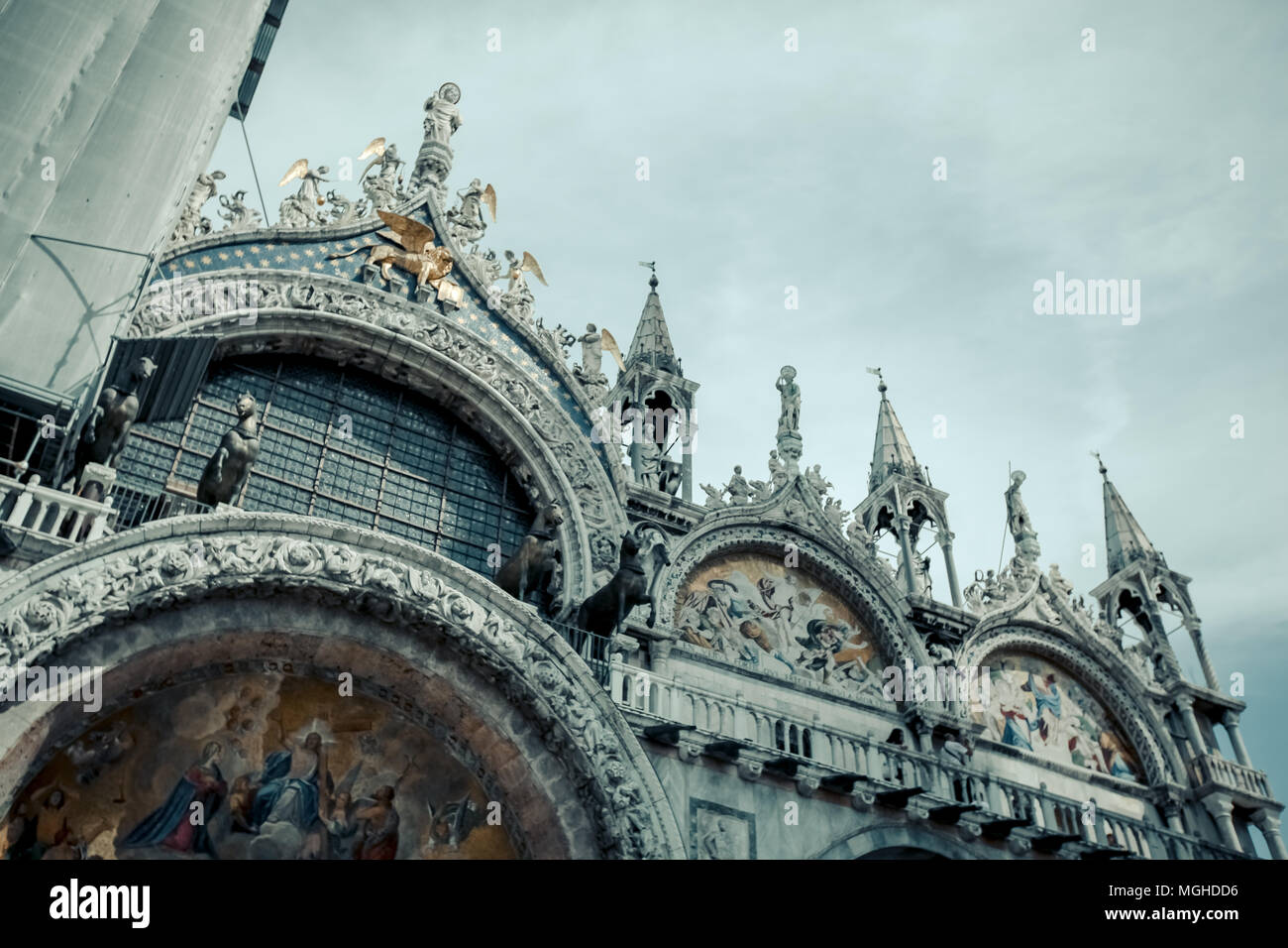 Architecture and historical buildings in Venice, Venezia, Italy ...