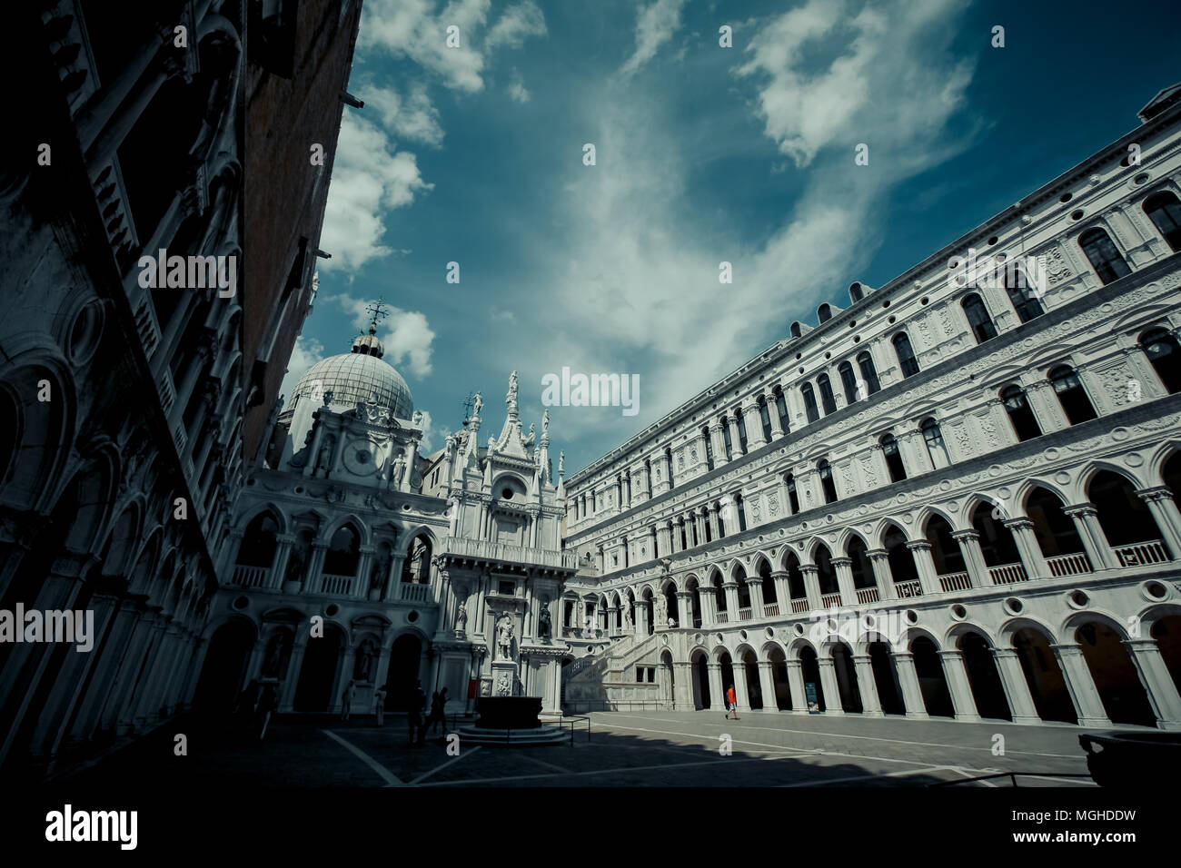Architecture and historical buildings in Venice, Venezia, Italy ...