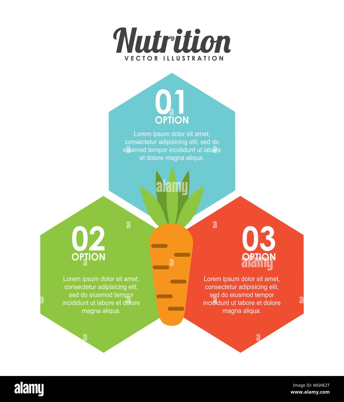 Healthy nutritional chart illustration Stock Vector Images - Alamy