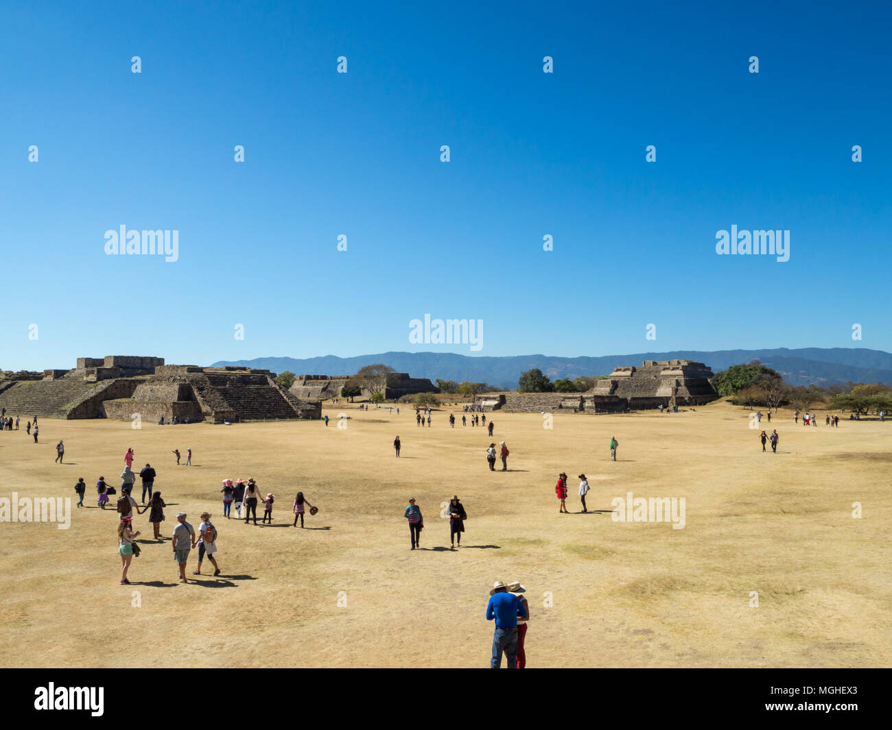 Monte Alban, Oaxaca, Mexico, South America: [Biggest ruins of ancient ...