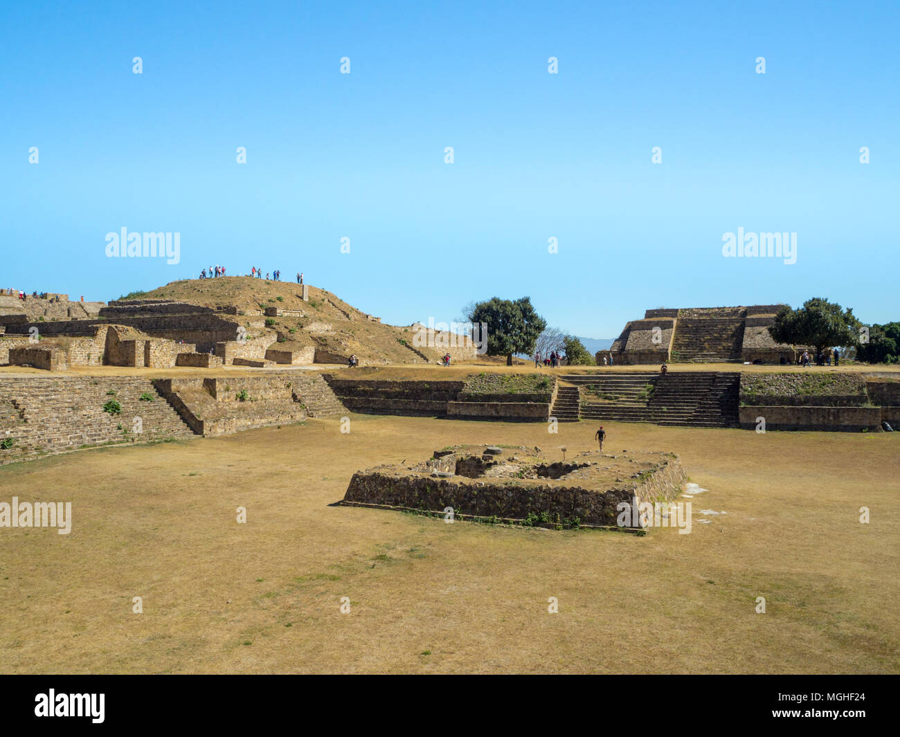 Monte Alban, Oaxaca, Mexico, South America: [Biggest ruins of ancient ...