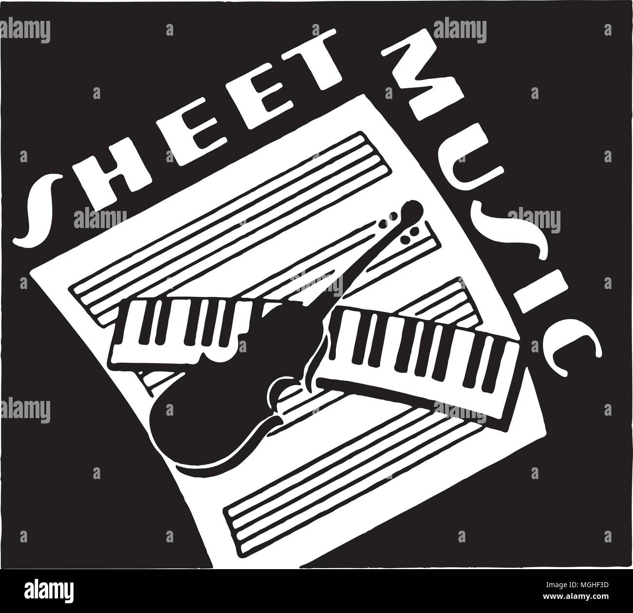 1940s sheet music Stock Vector Images - Alamy
