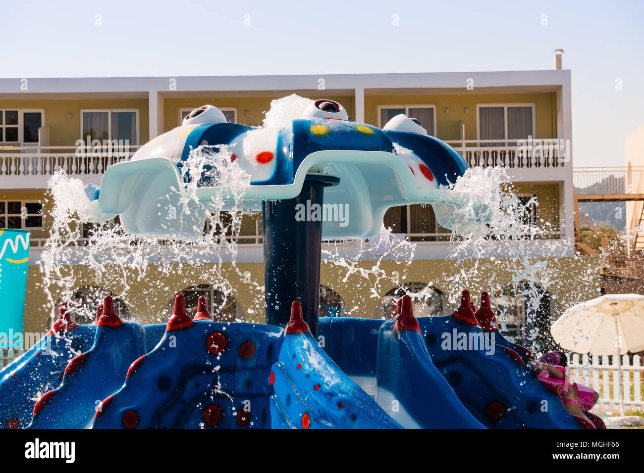 Octopus water slide hi-res stock photography and images - Alamy