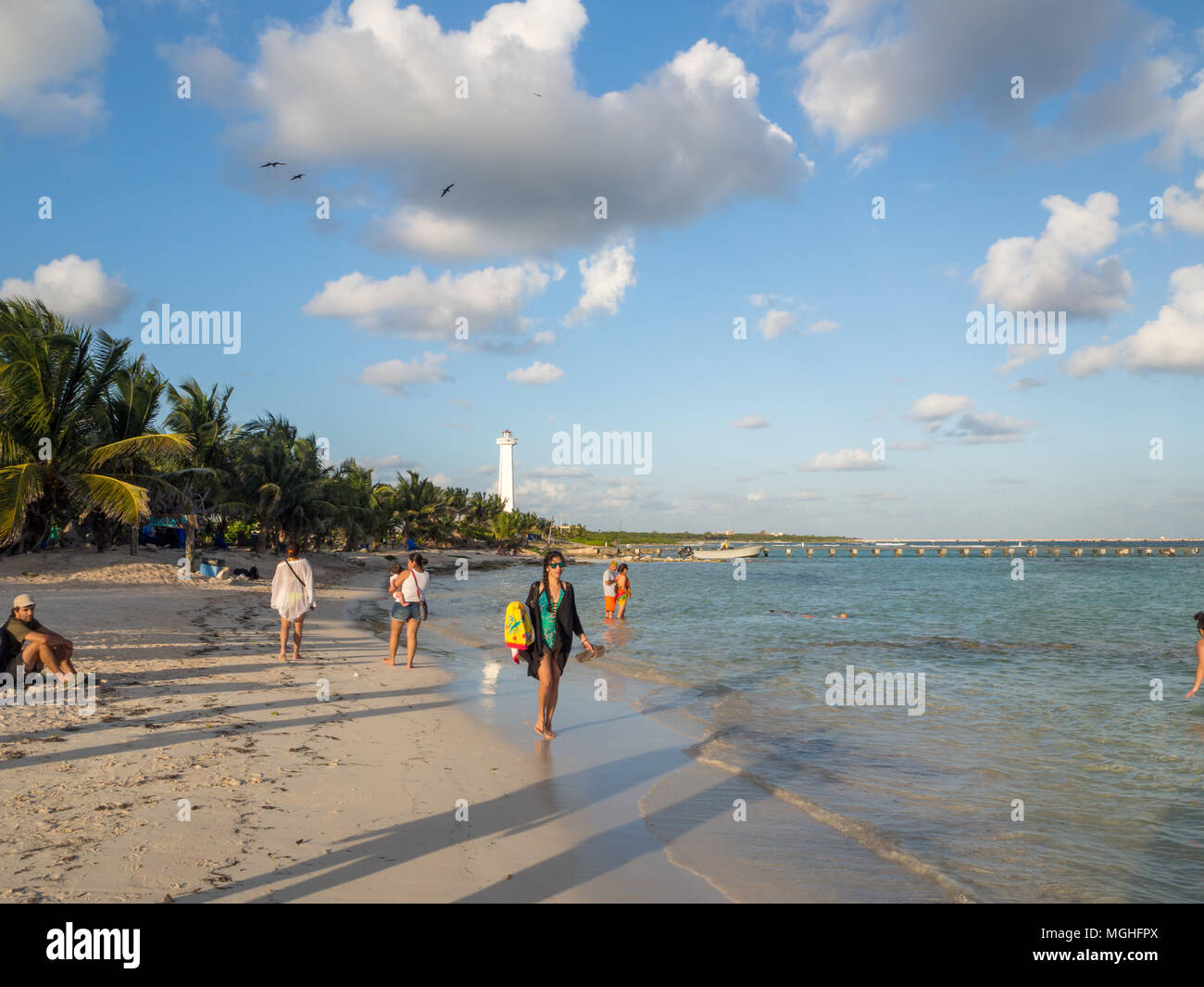 Mahahual, Mexico, South America: [Mahahual Beach, tourist destination ...