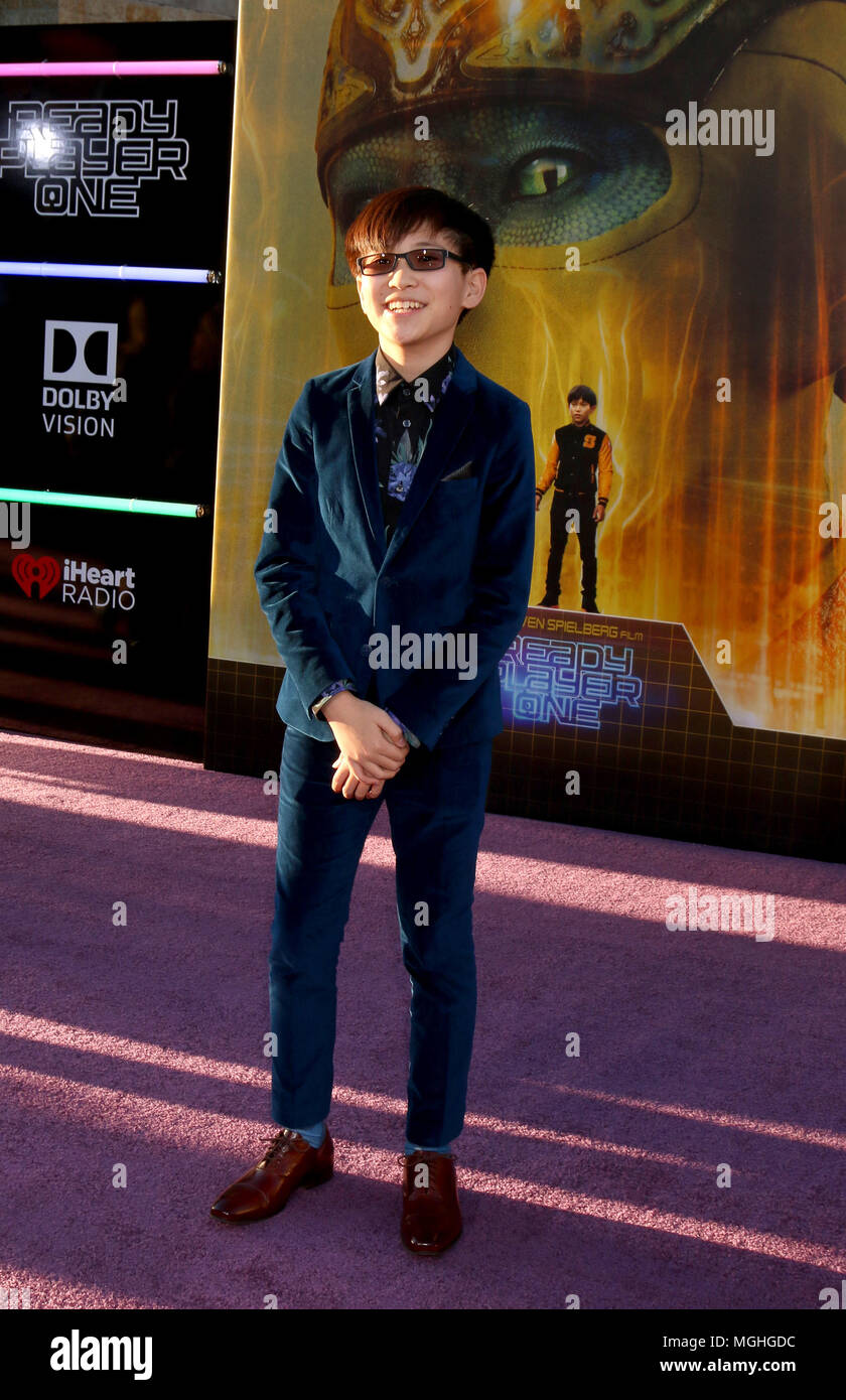 Ready Player One film premiere in Los Angeles, United States. Featuring ...