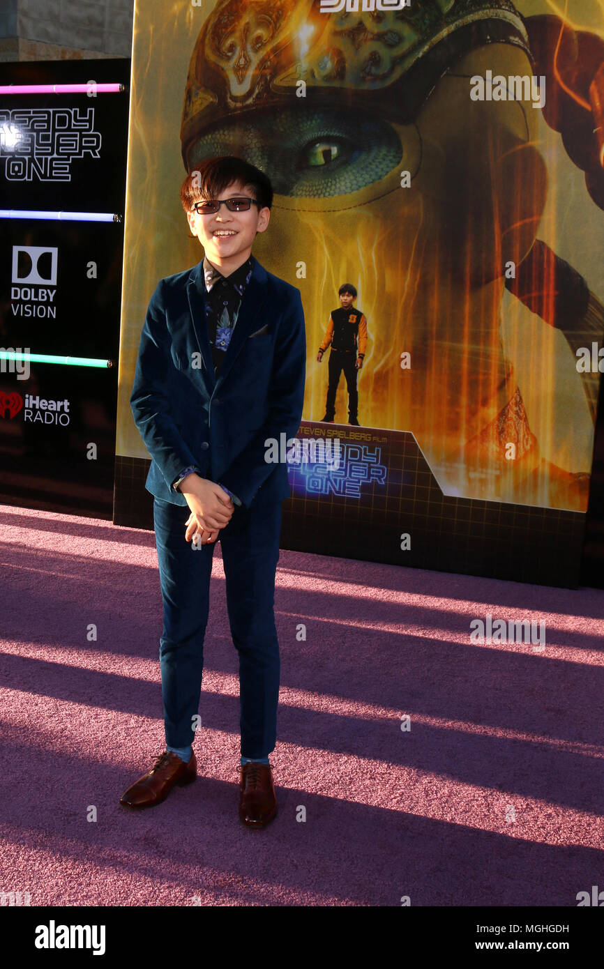 Ready Player One film premiere in Los Angeles, United States. Featuring ...