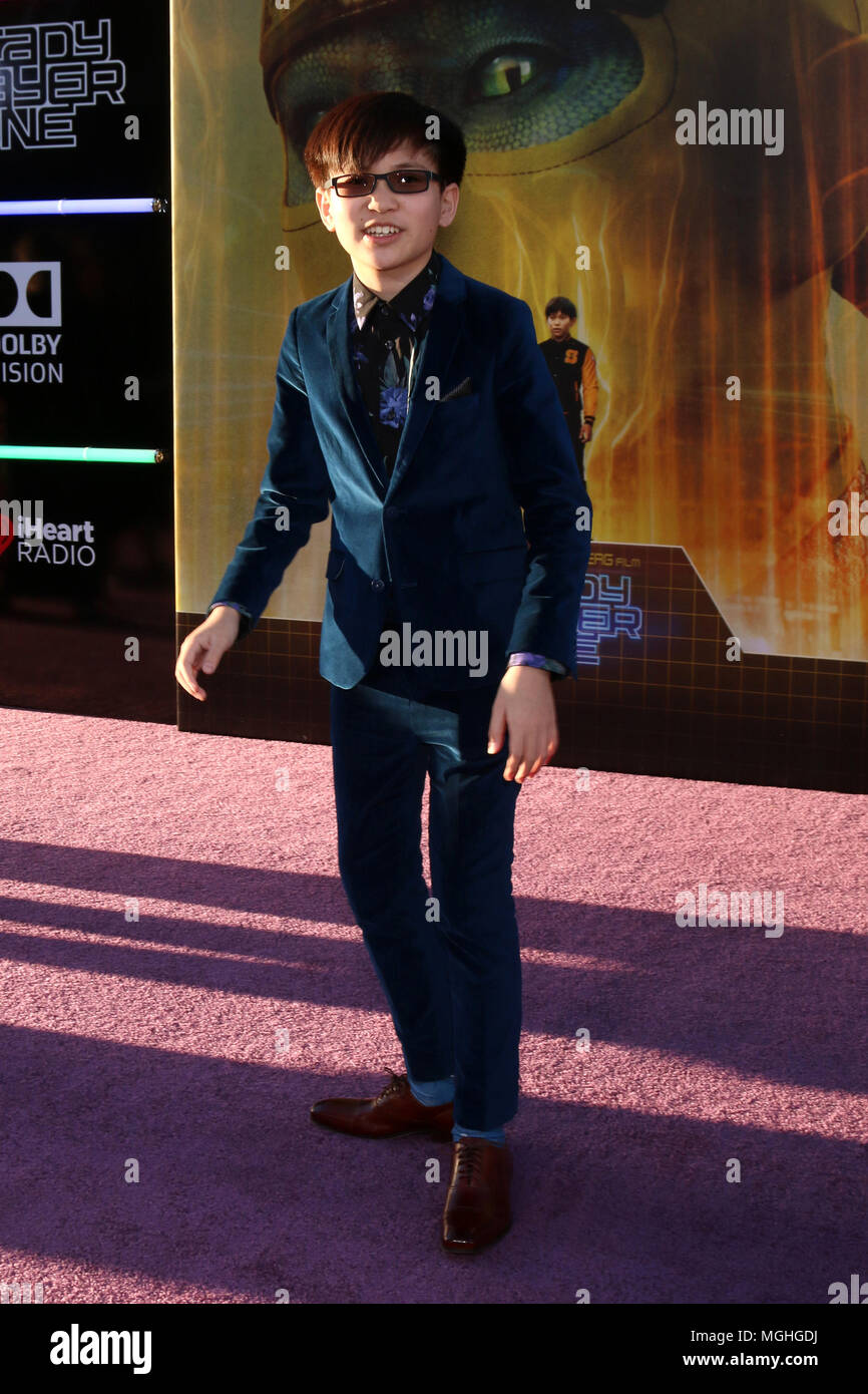 Ready Player One film premiere in Los Angeles, United States. Featuring ...