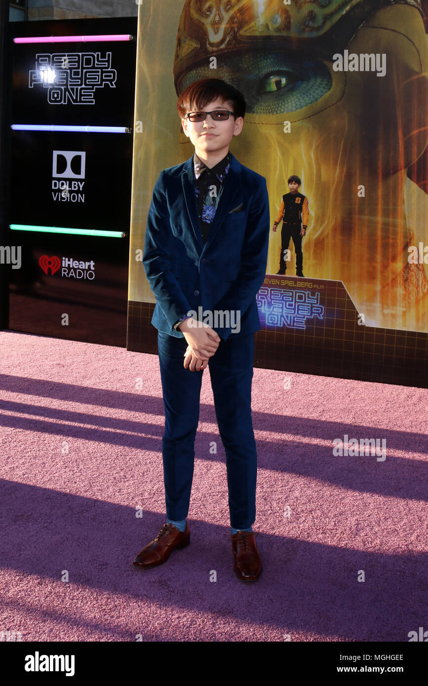 Ready Player One film premiere in Los Angeles, United States. Featuring ...