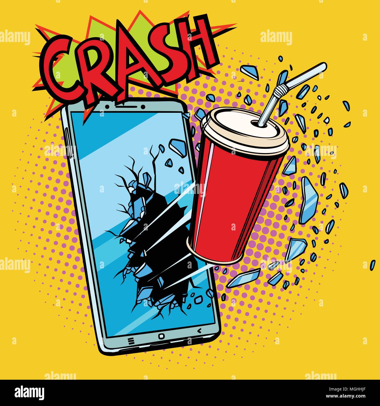 Shop delivery service concept Stock Vector Images - Alamy